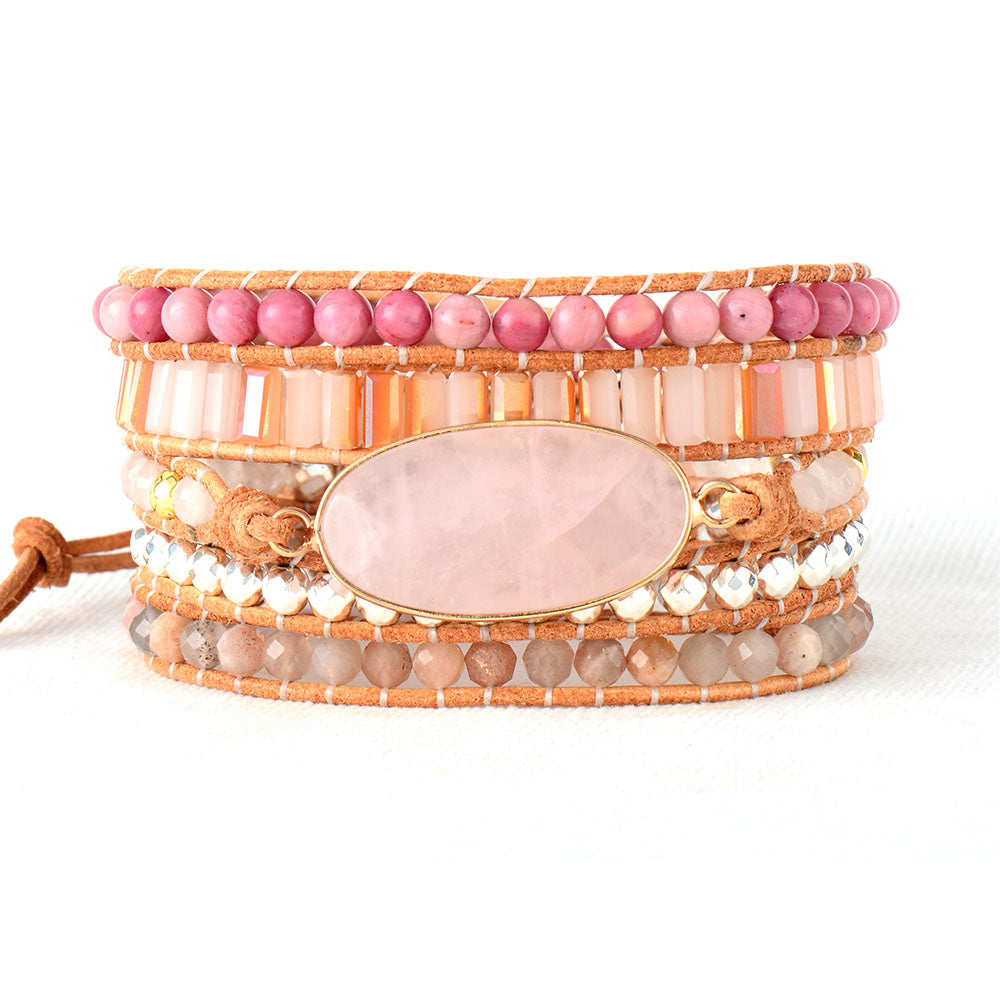Summer Love Rose Quartz Bracelet – Warasibe